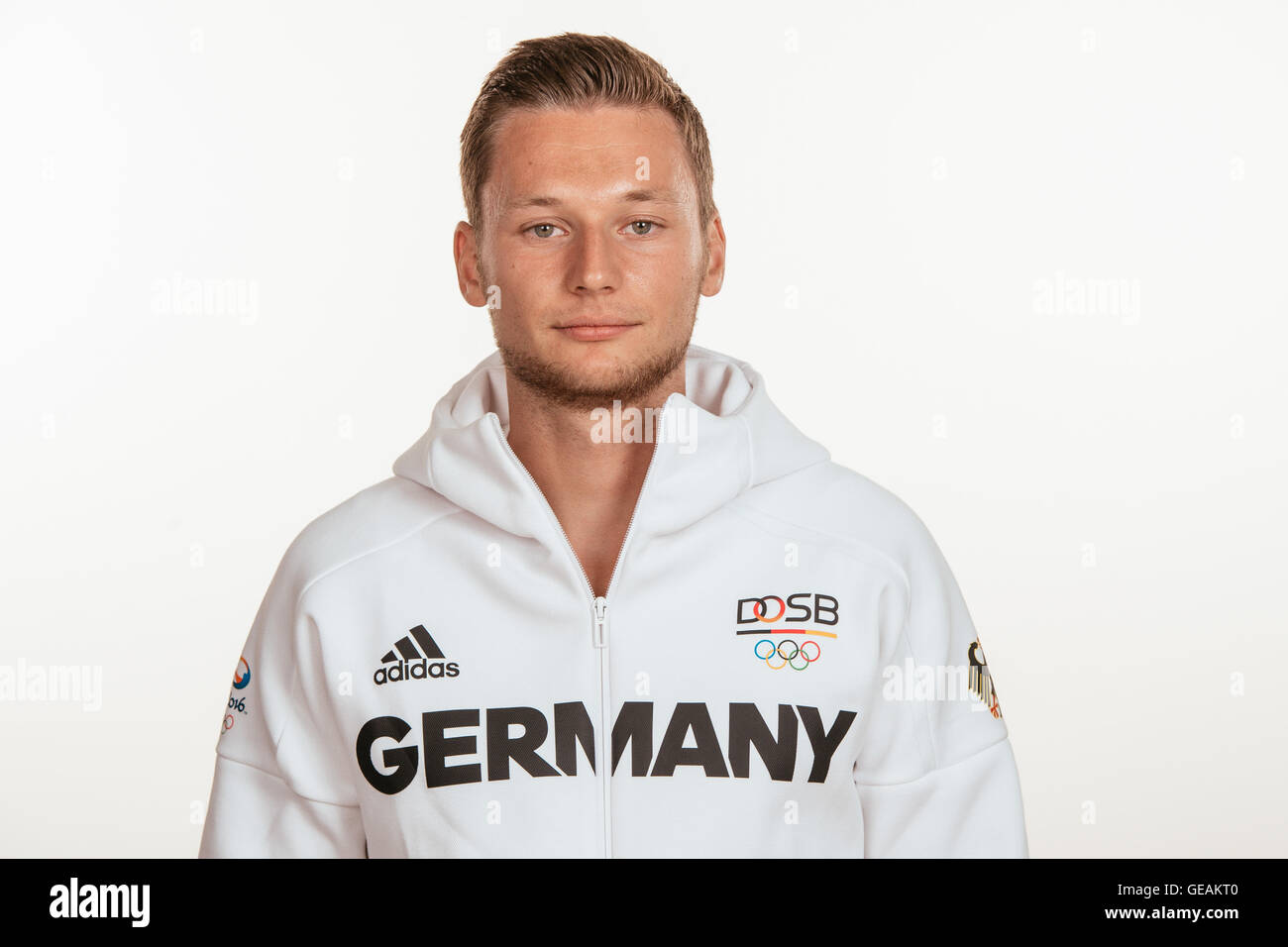 Hannover, Germany. 20th July, 2016. Roy Schmidt poses at a photocall ...