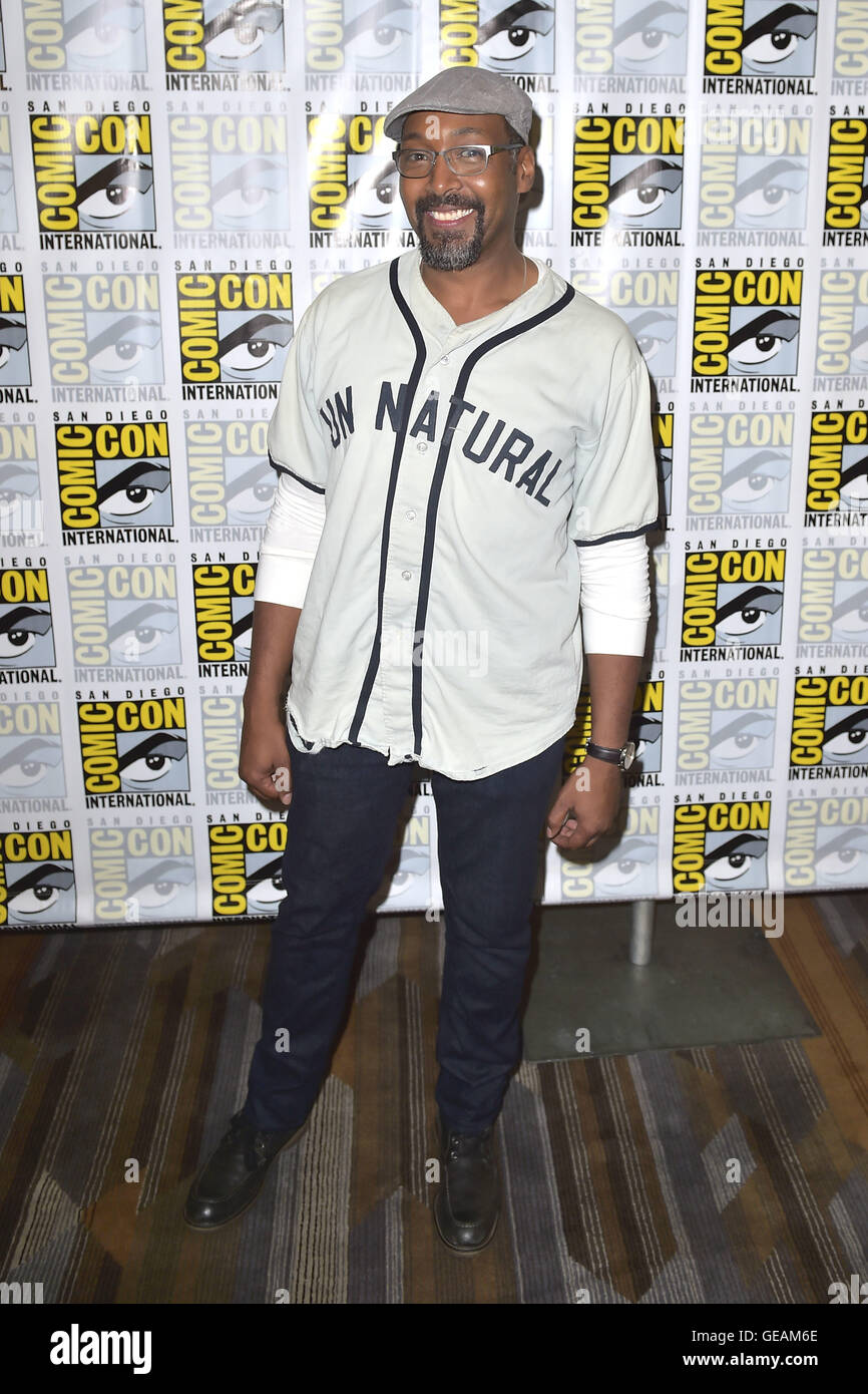 Jesse L. Martin at a photocall for TV-Serie 'The Flash' during the San ...