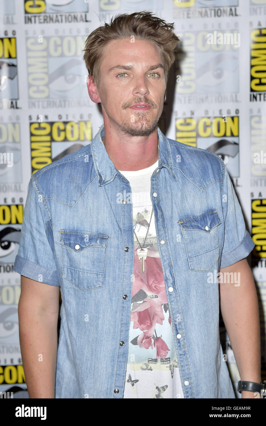 San Diego, USA. 23rd July, 2016. Riley Smith at a photocall for TV ...