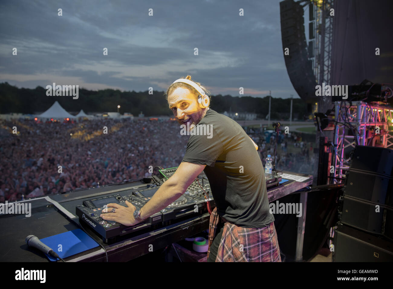 July 23.2016 - David Guetta (Pierre David Guetta) performs live at ...