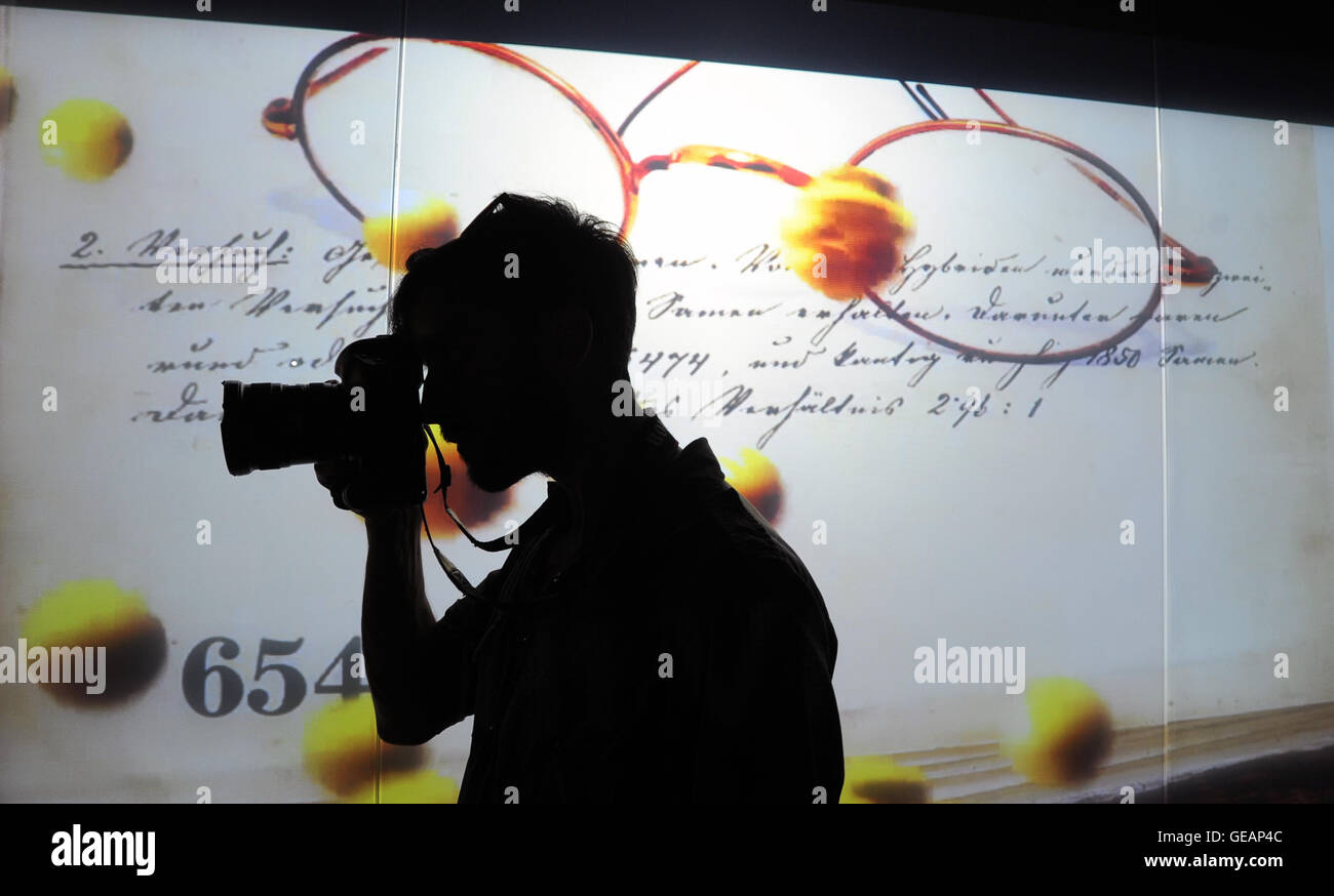 The exhibition of Johann Gregor Mendel in the Mendel Museum of Masaryk ...