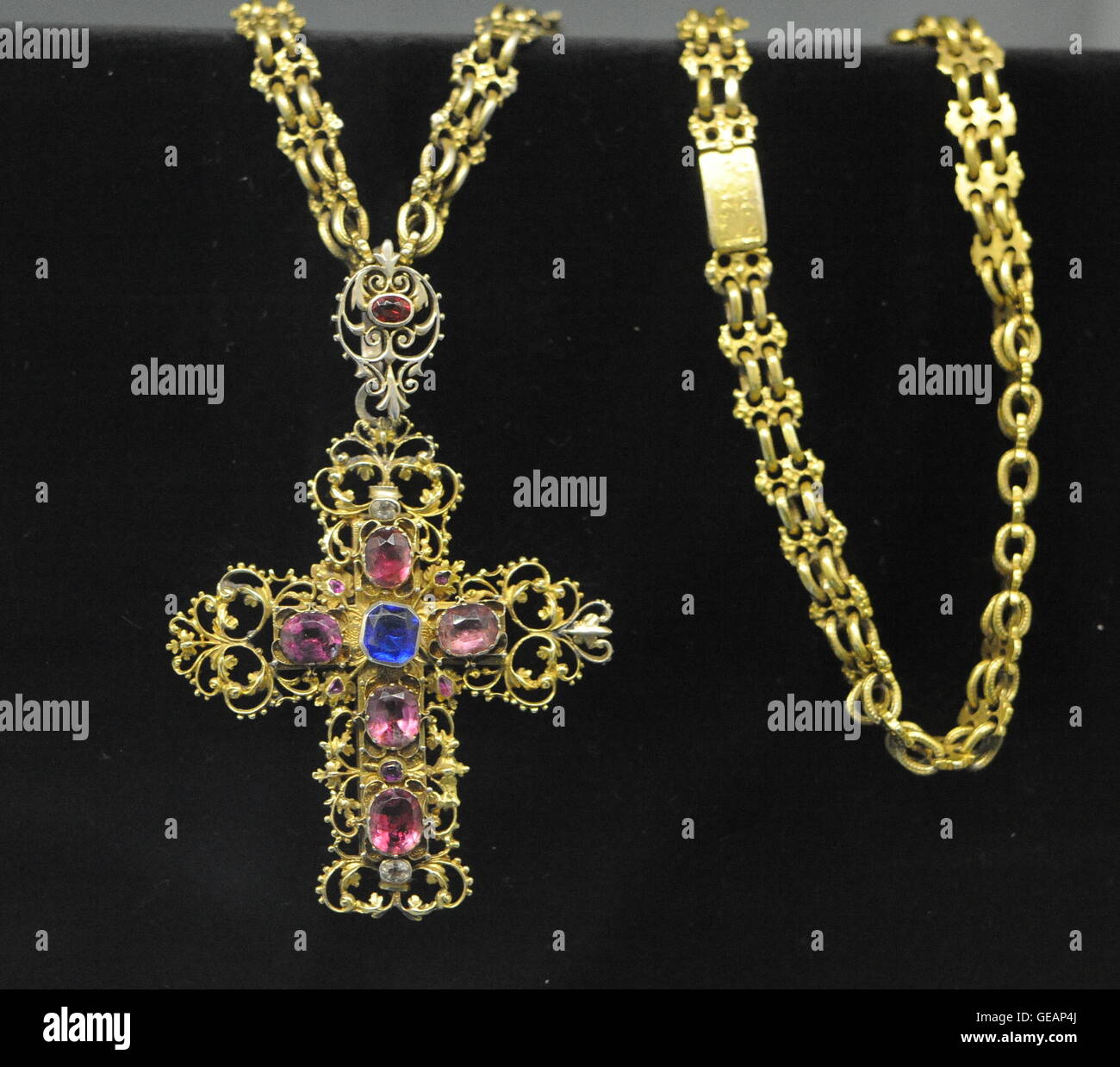 The cross of Johann Gregor Mendel in the Mendel Museum of Masaryk ...