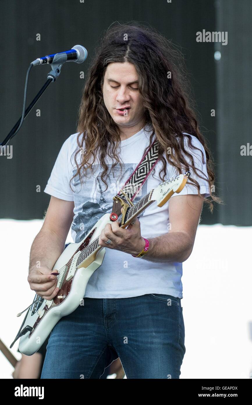 New York, NY, USA. 24th July, 2016. Brian Sella, The Front Bottoms on ...