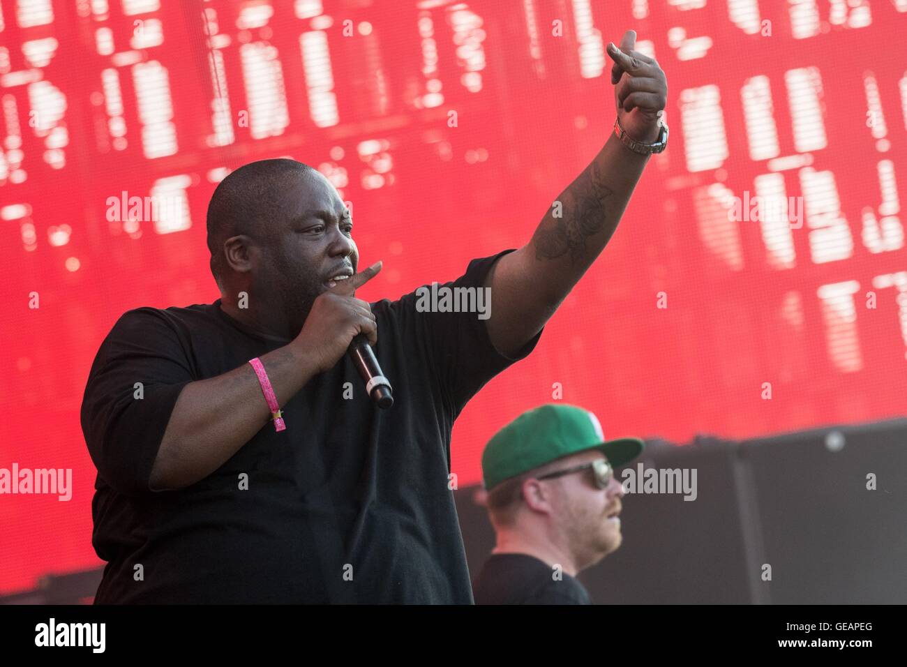 New York, NY, USA. 24th July, 2016. Killer Mike, Run the Jewels on ...