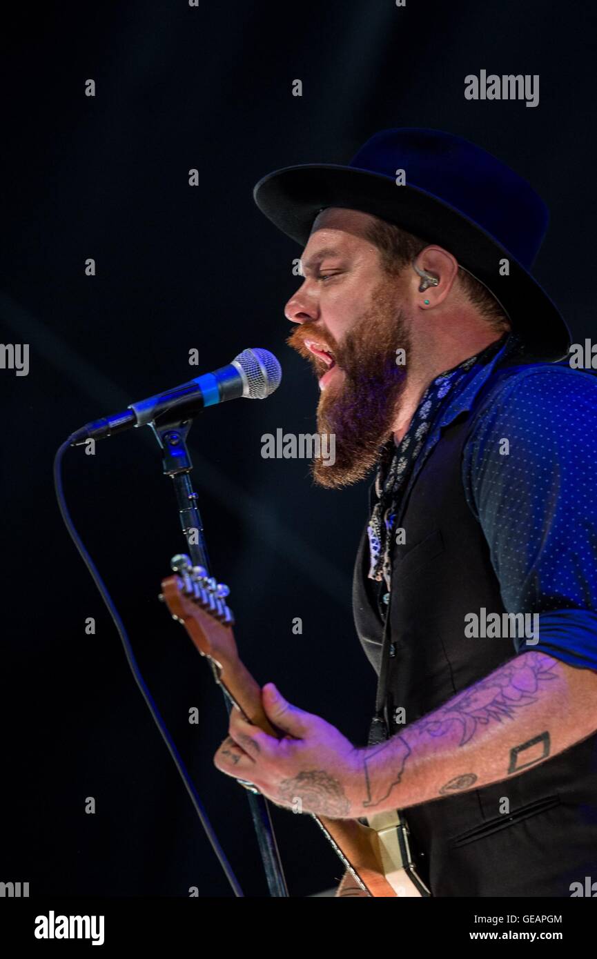 New York, NY, USA. 24th July, 2016. Nathaniel Rateliff, Nathaniel ...