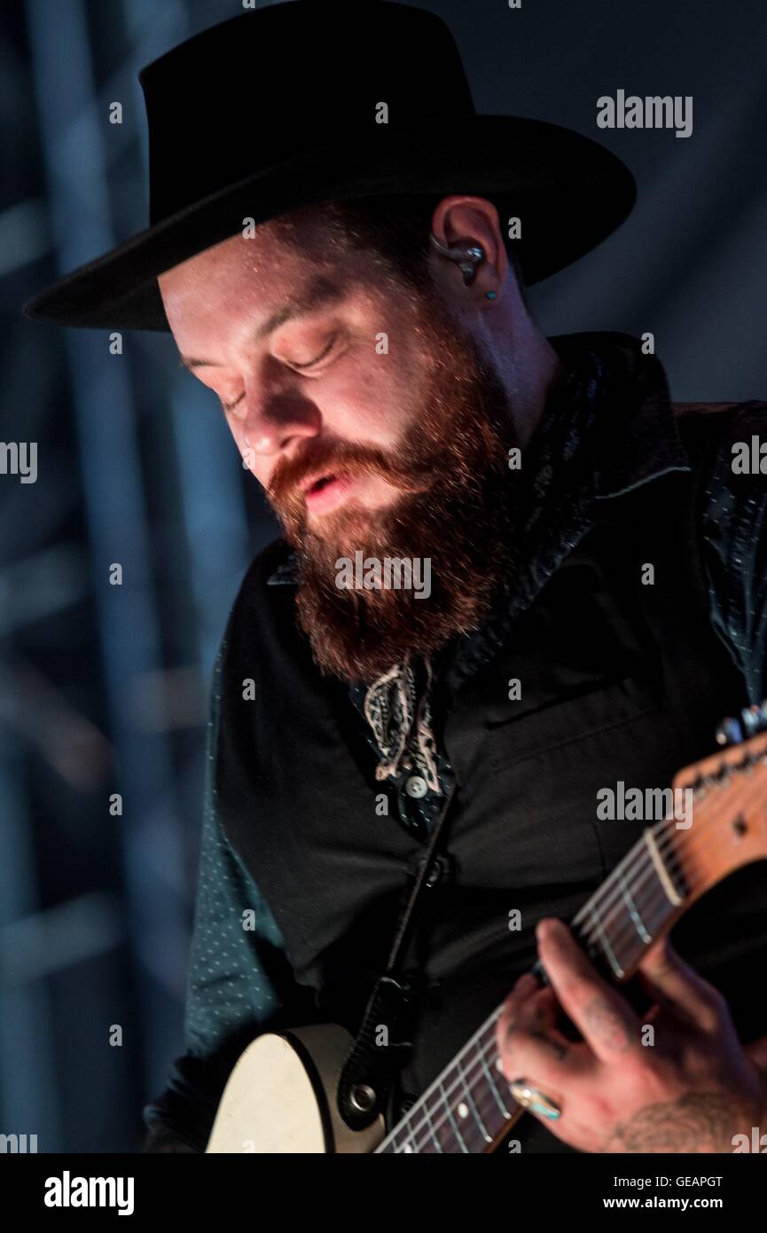 New York, NY, USA. 24th July, 2016. Nathaniel Rateliff, Nathaniel ...