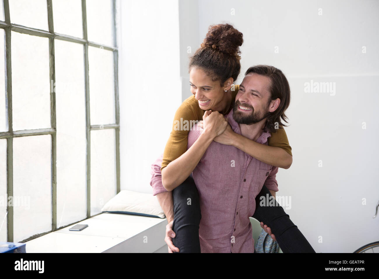 Flat back in adults hi-res stock photography and images - Alamy