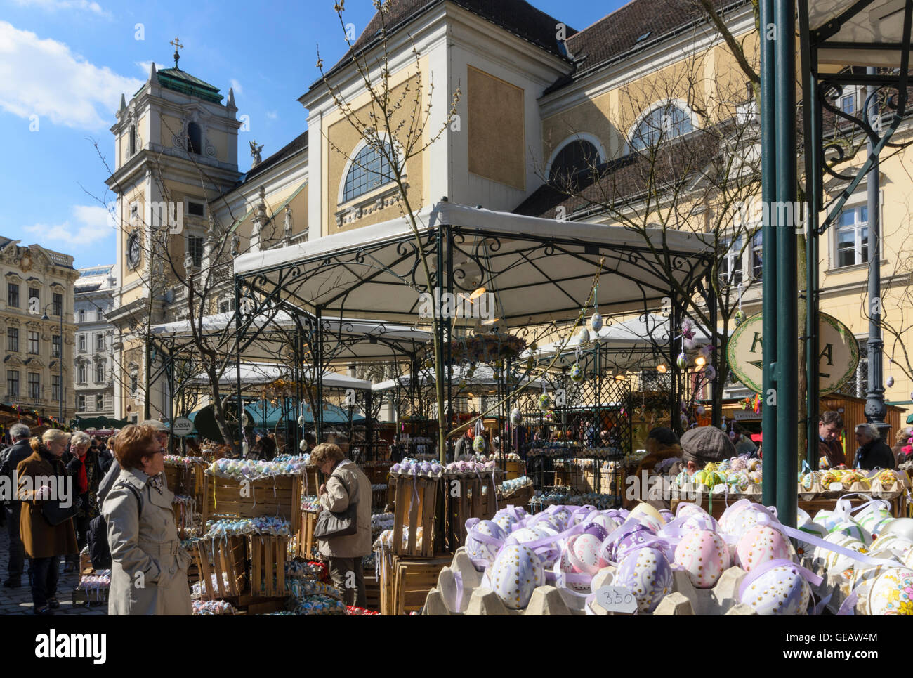 Vienna easter market hi-res stock photography and images - Alamy