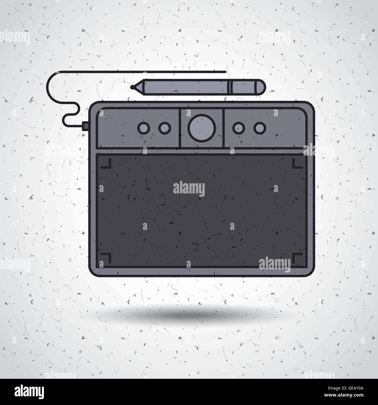 Modern digital tablet stylus Stock Vector Images - Alamy