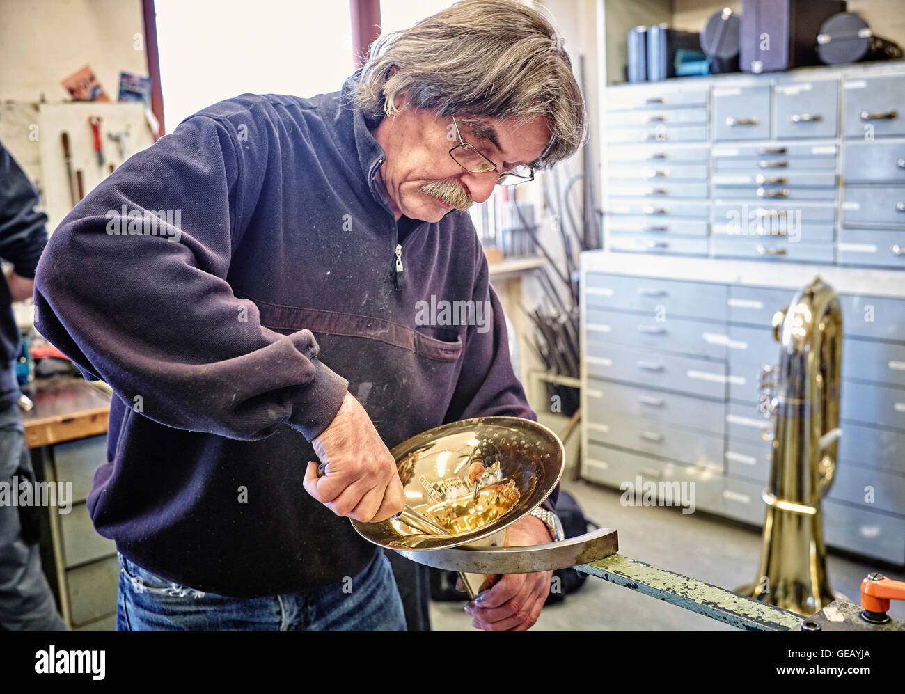 Trumpet master hi-res stock photography and images - Alamy