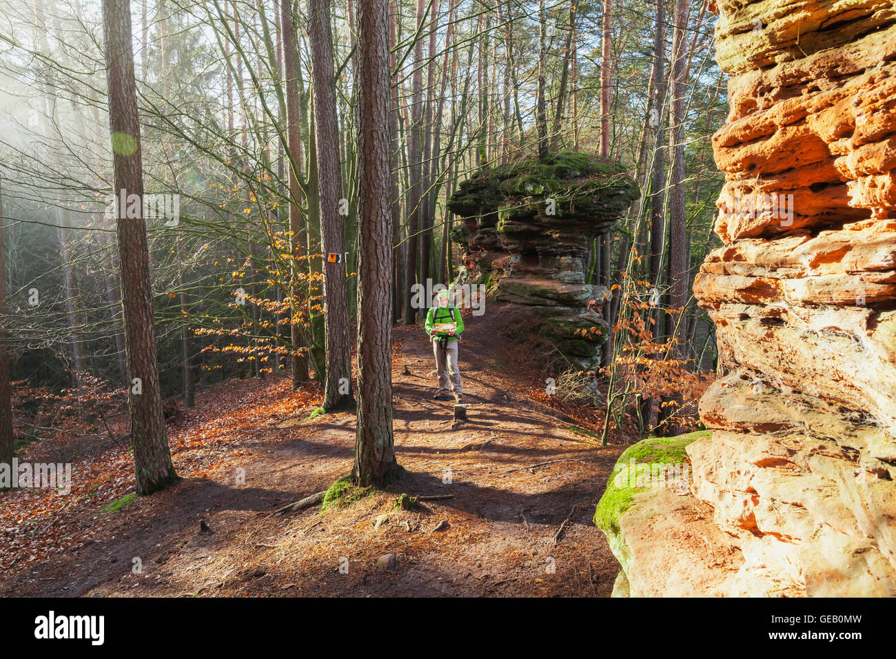 Rhineland palatinate map hi-res stock photography and images - Alamy