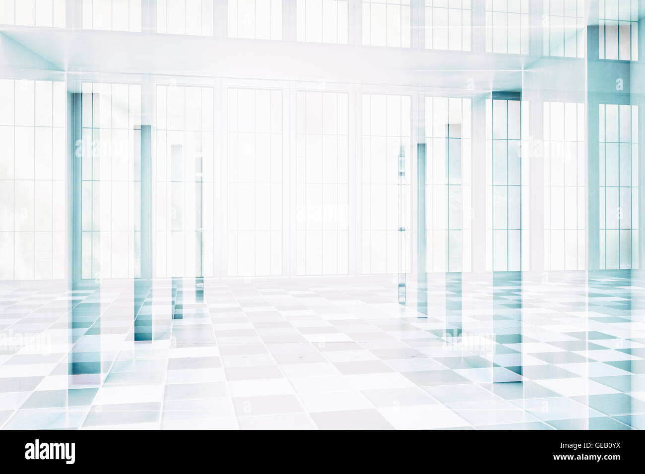 Room, double exposure Stock Photo - Alamy