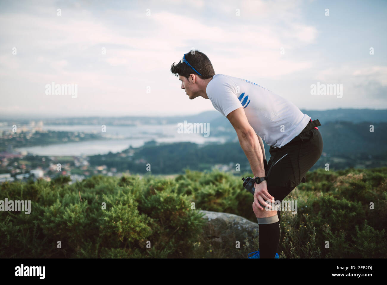 After trail run taking hi-res stock photography and images - Alamy