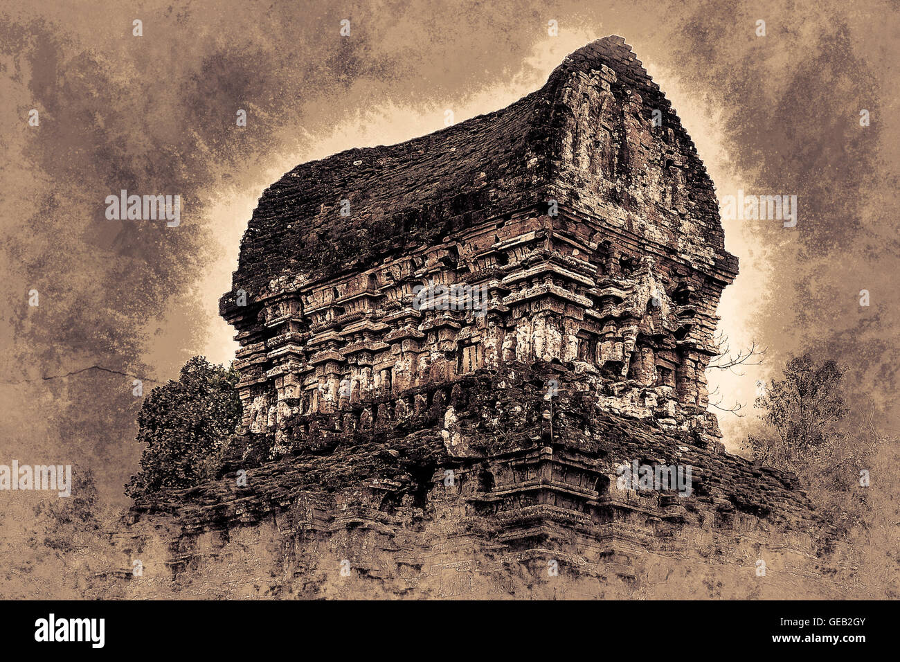 My Son, Ancient Hindu tamples Stock Photo - Alamy