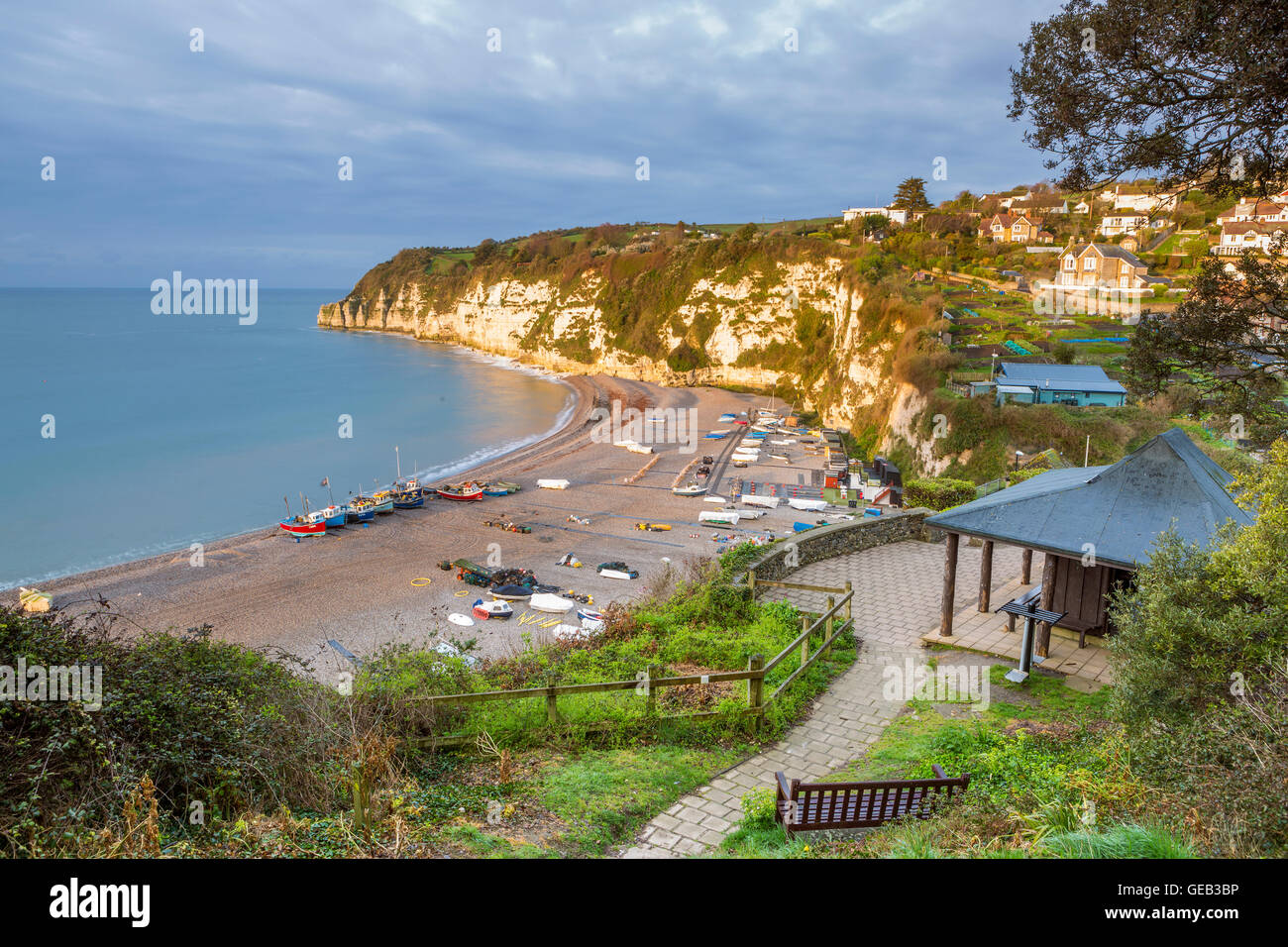 Beer beach, Devon, England, United Kingdom, Europe Stock Photo - Alamy