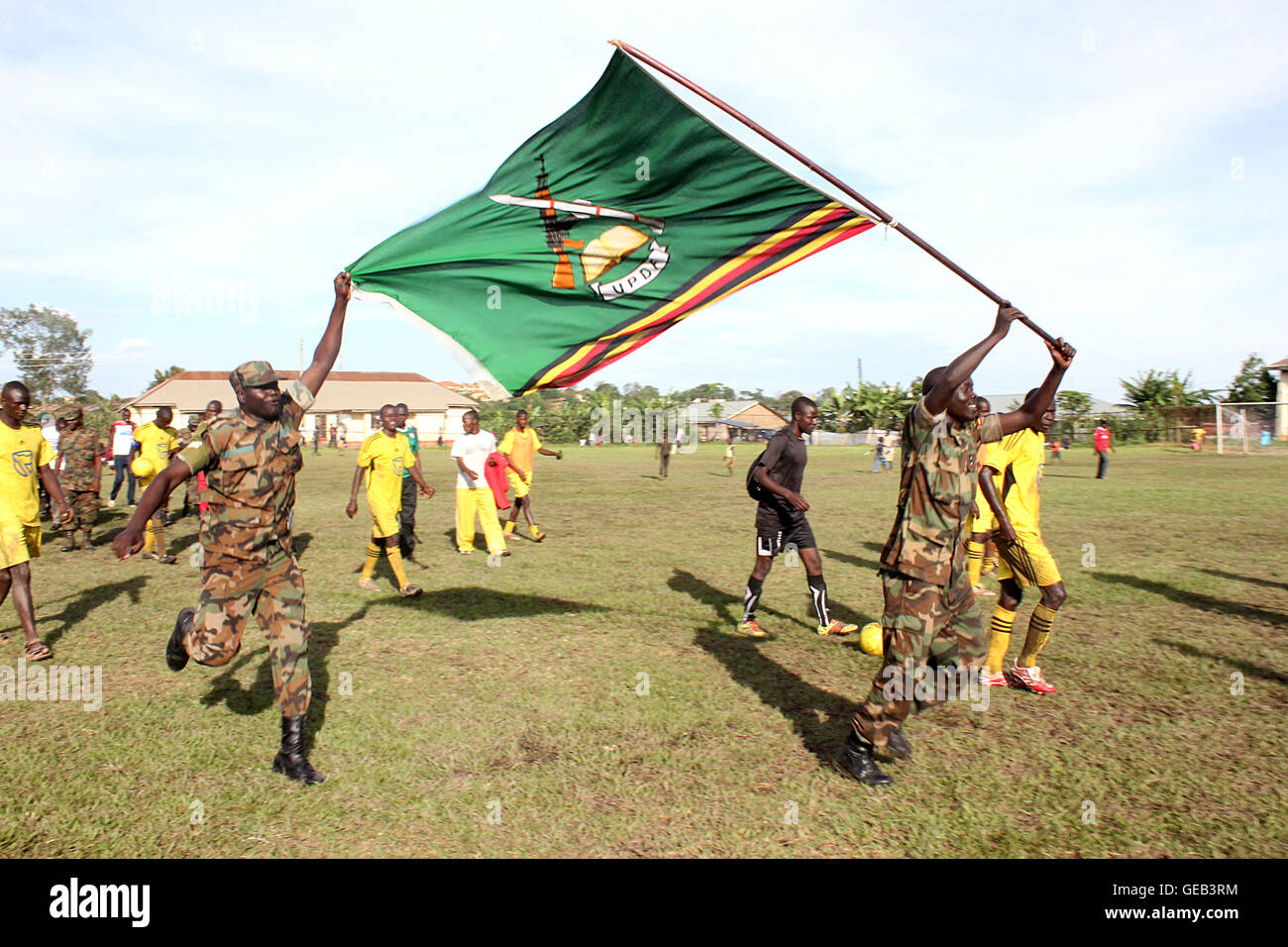 Uganda army parade hi-res stock photography and images - Alamy