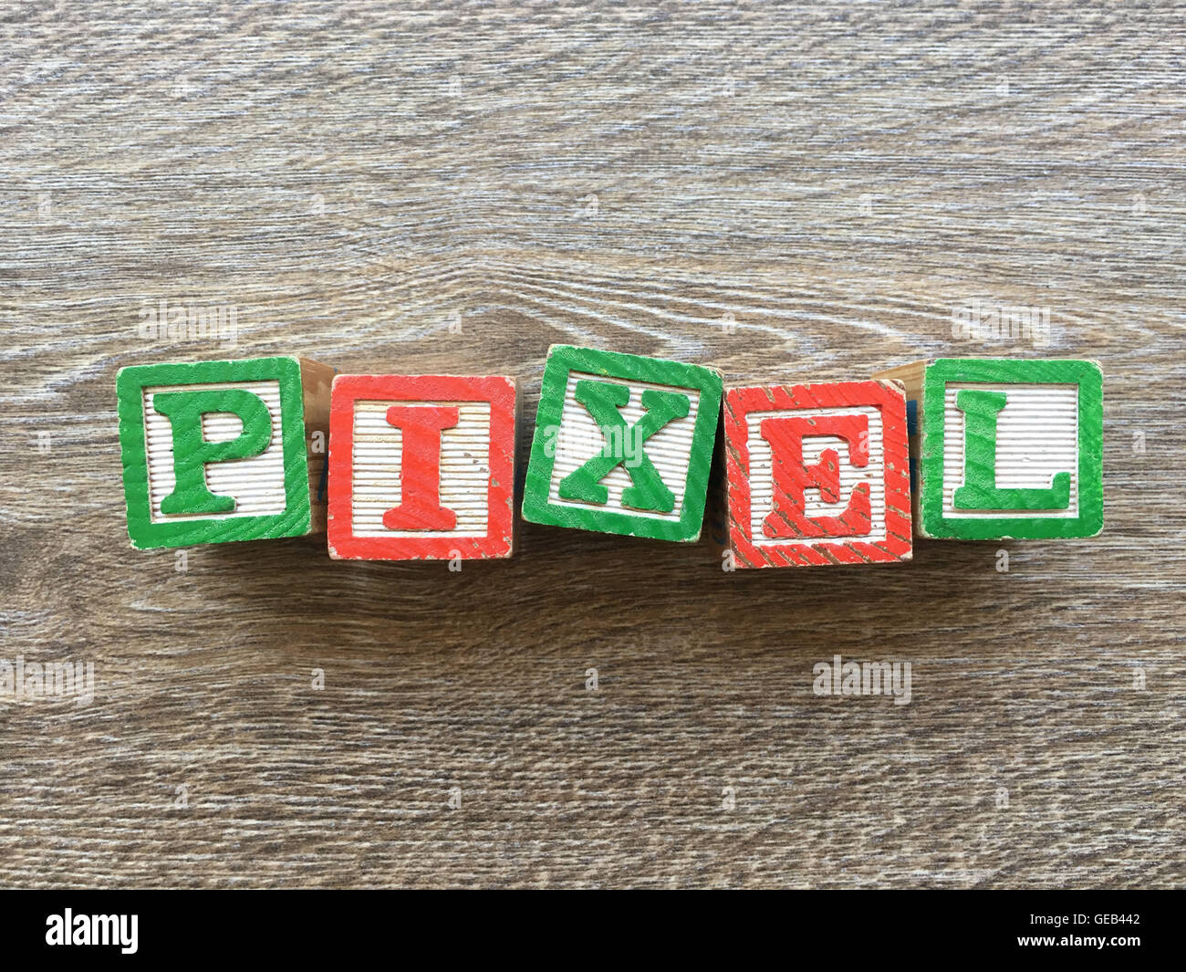 Pixel alphabet hi-res stock photography and images - Alamy