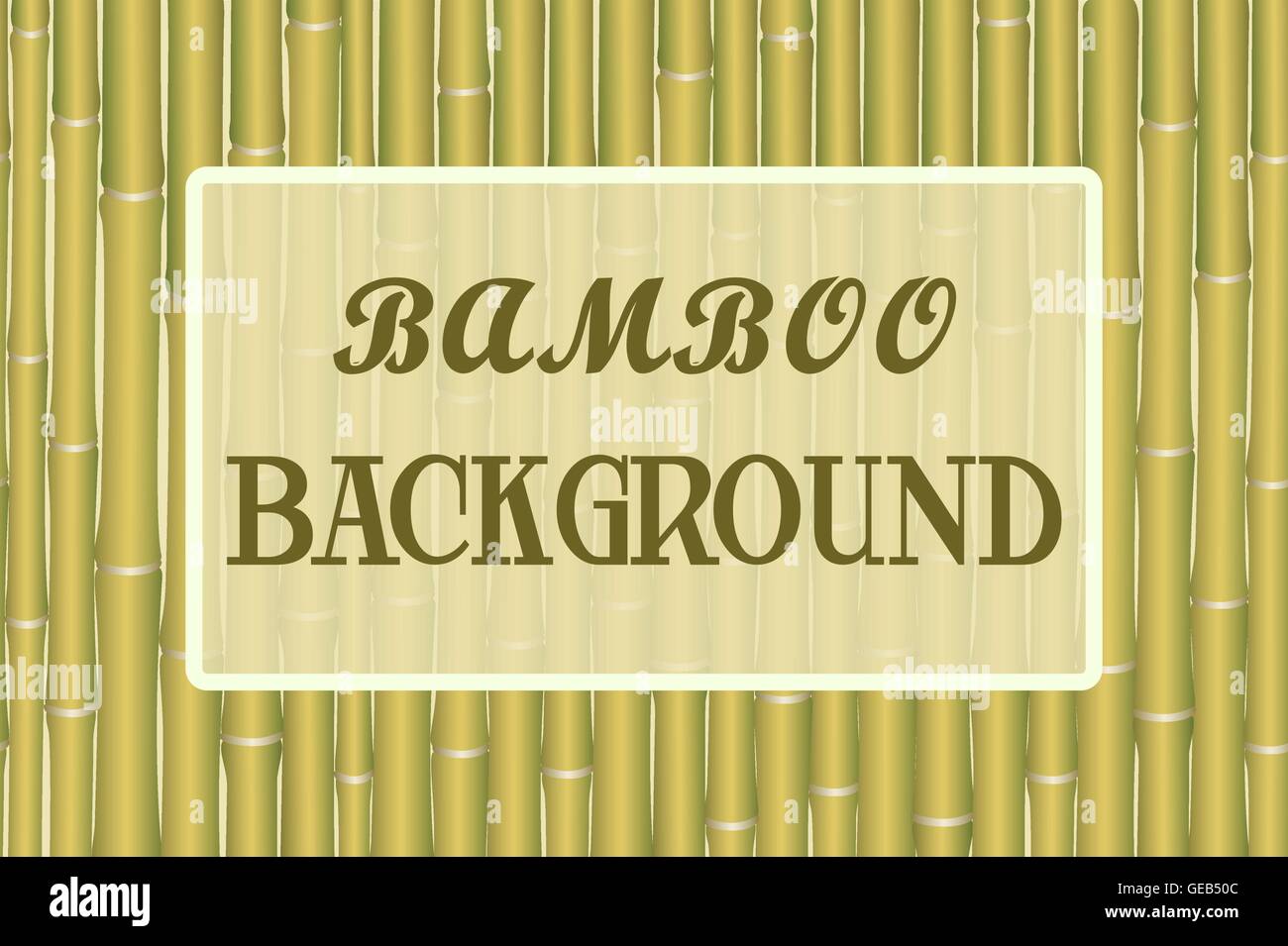 Bamboo tree trunk on Stock Vector Images - Alamy