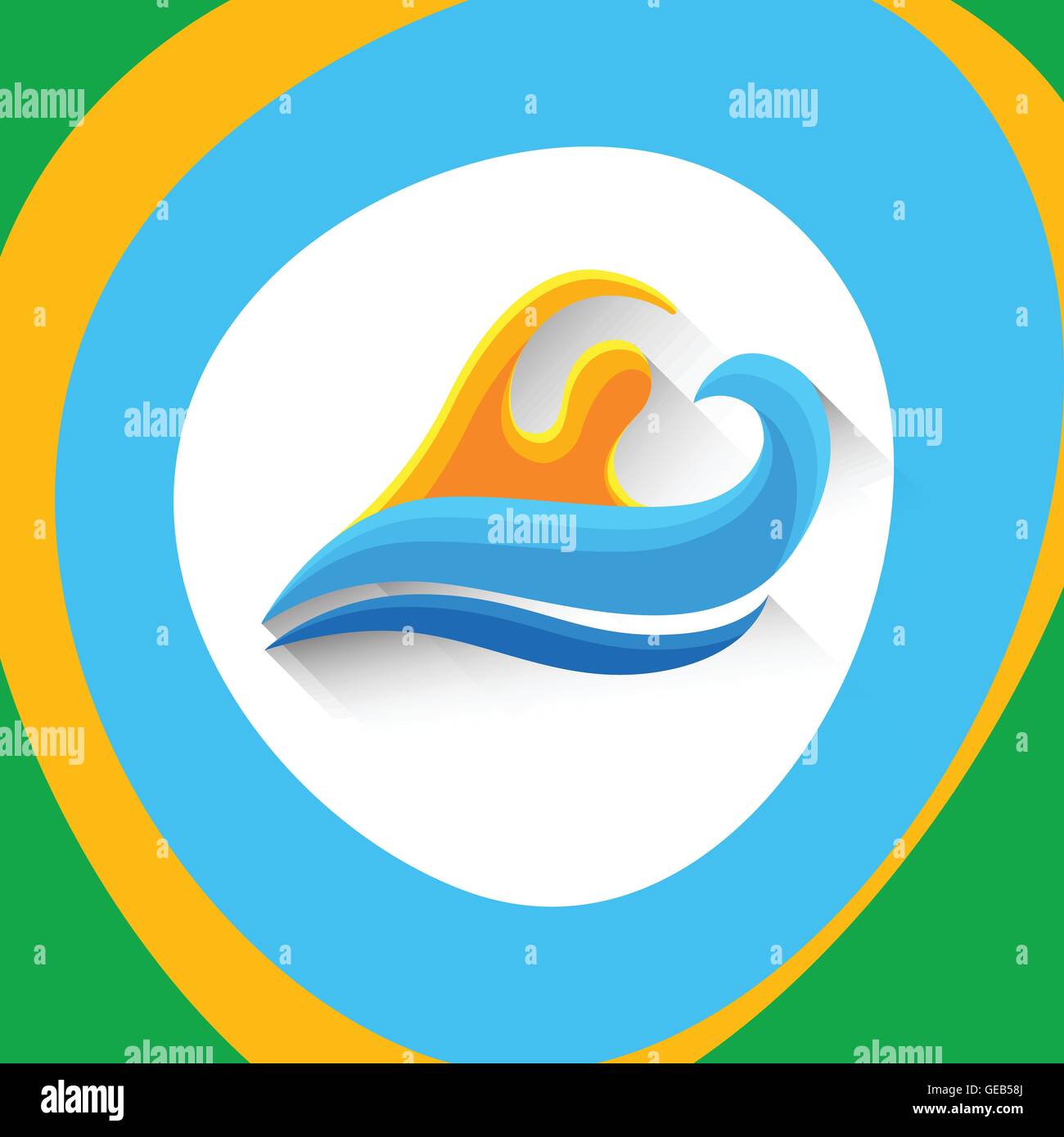 Freestyle swimming champion Stock Vector Images - Alamy