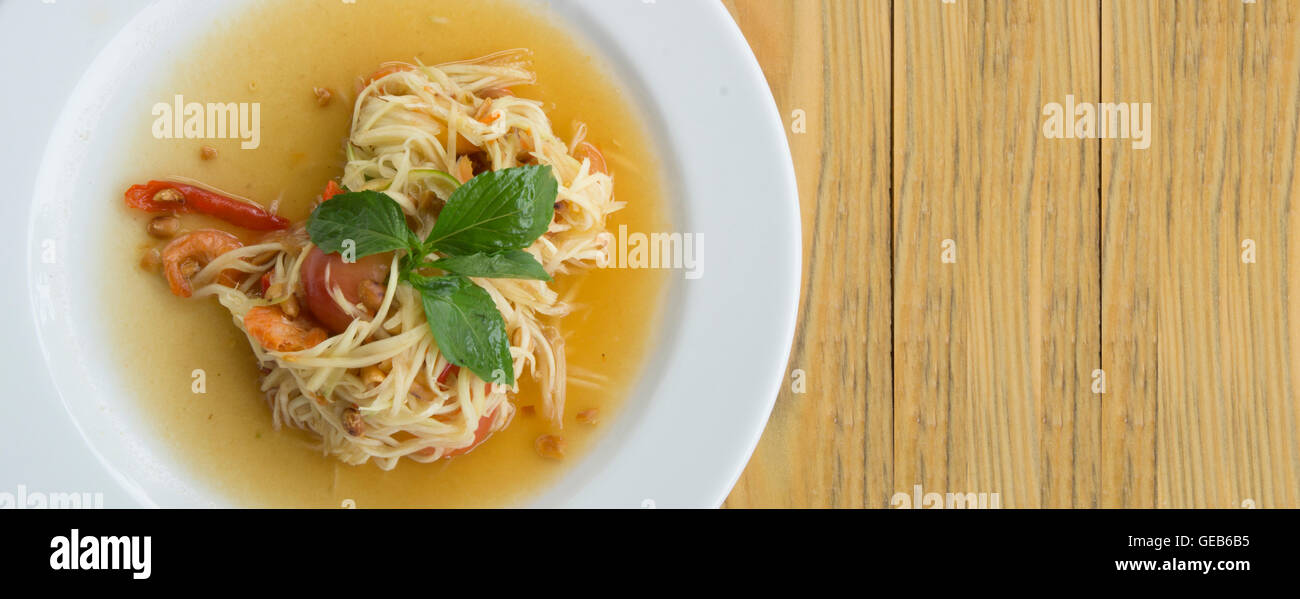 diet restaurant traditional asia vegetable thai Stock Photo - Alamy