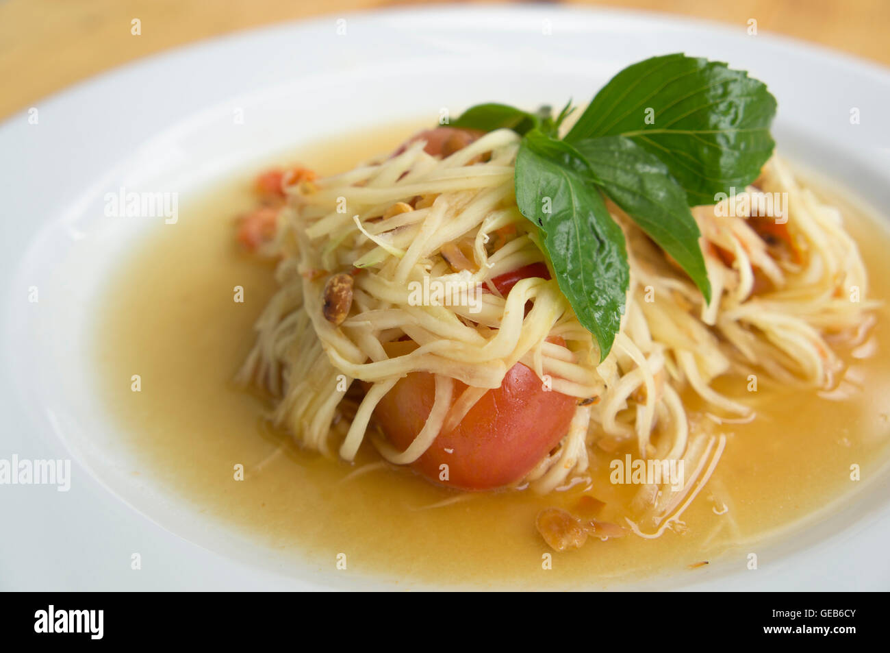 diet restaurant traditional asia vegetable thai Stock Photo - Alamy