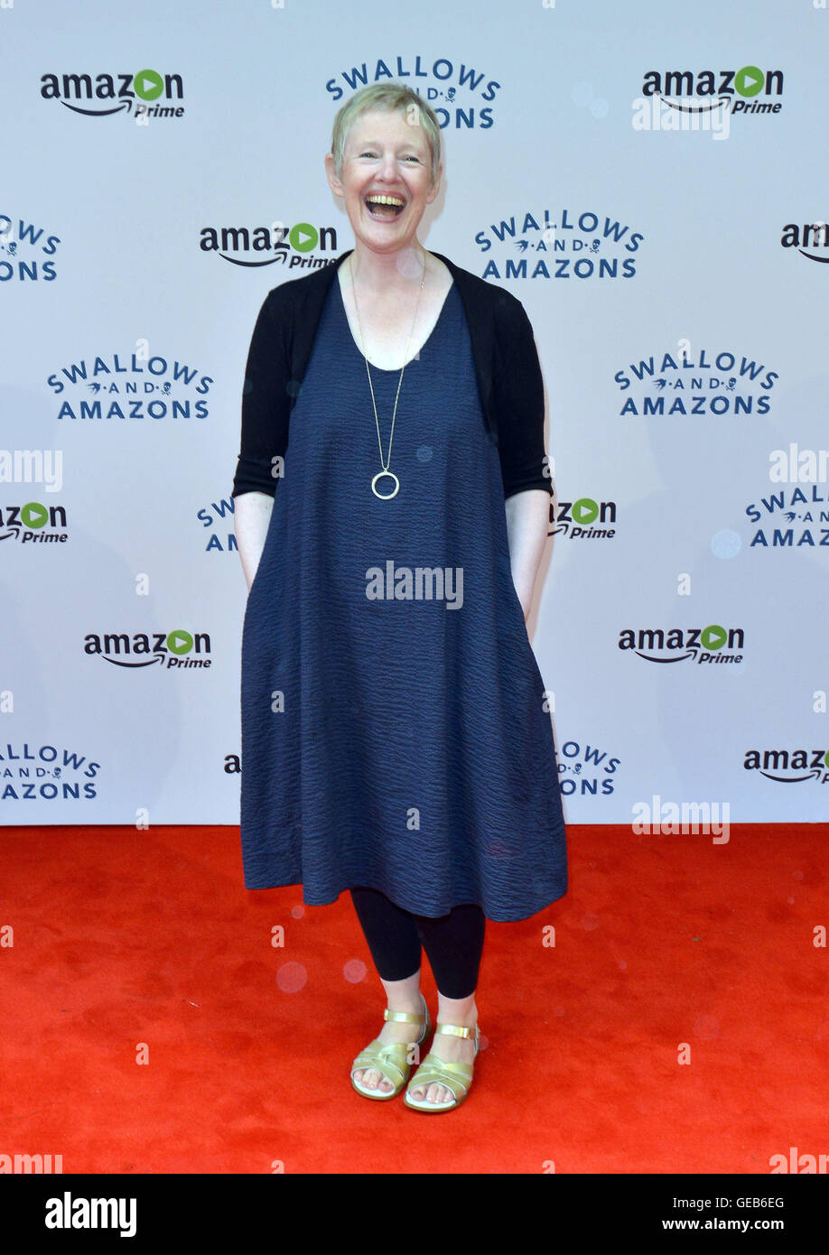 Director Philippa Lowthorpe at the Swallows and Amazons premiere at the ...