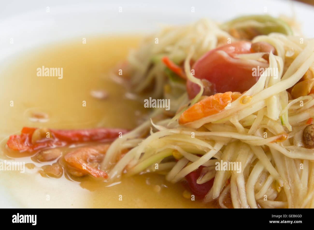 diet restaurant traditional asia vegetable thai Stock Photo - Alamy
