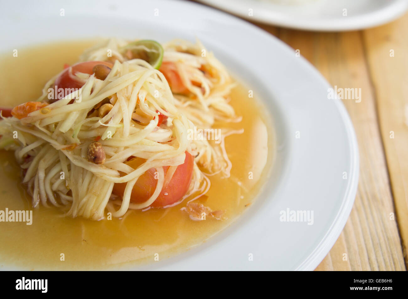 diet restaurant traditional asia vegetable thai Stock Photo - Alamy
