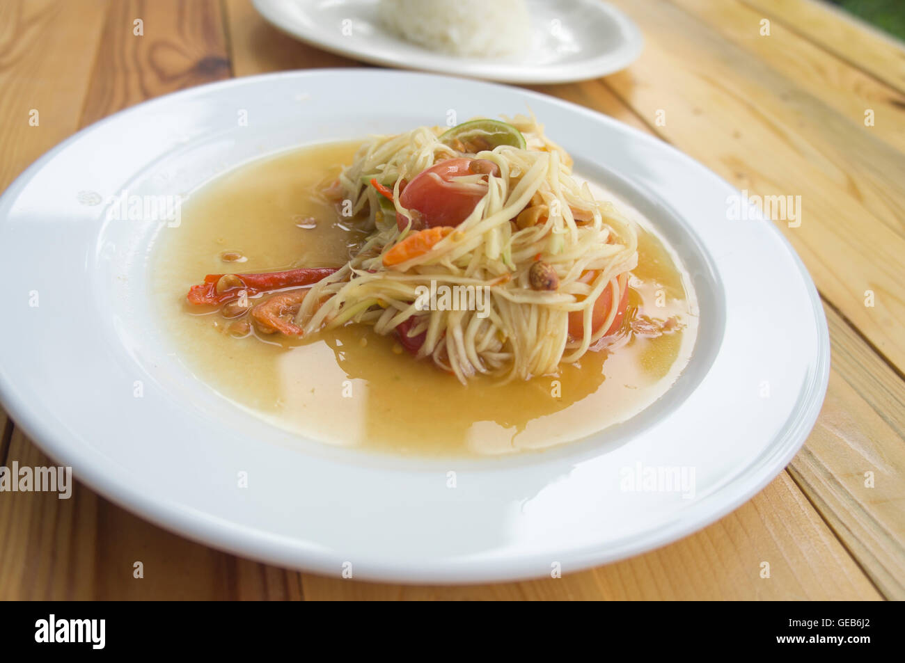 diet restaurant traditional asia vegetable thai Stock Photo - Alamy
