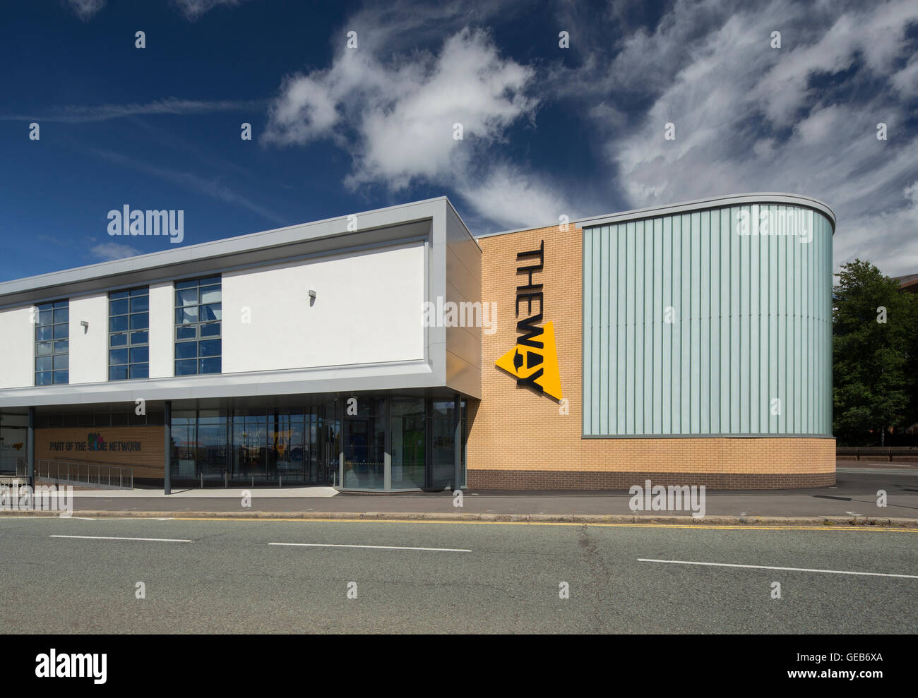The Way Youth Zone School Street Wolverhampton West Midlands England UK ...