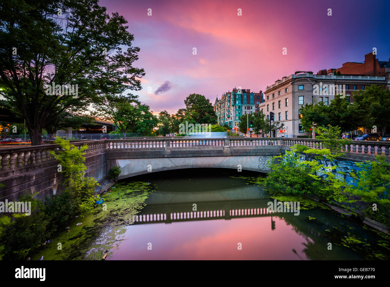 Boston commonwealth avenue hi-res stock photography and images - Alamy