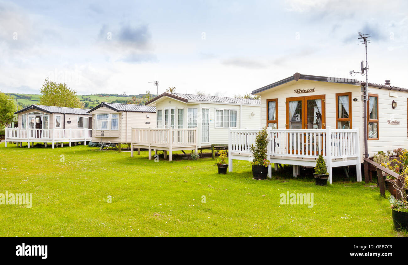 Static caravans wales hi-res stock photography and images - Alamy
