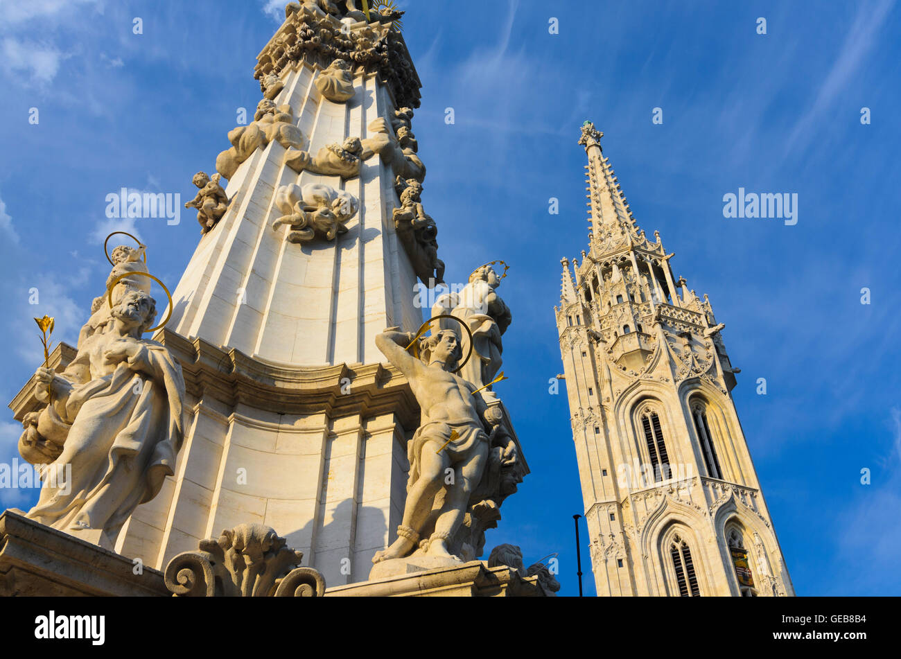 Holy trinity column szentháromság hi-res stock photography and images ...