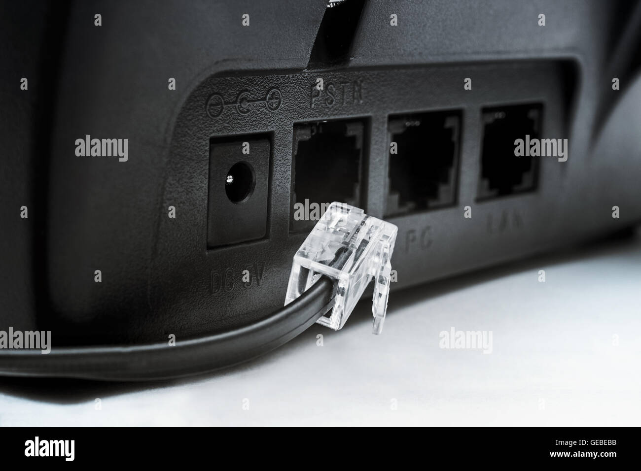 Telephone line connector hi-res stock photography and images - Alamy