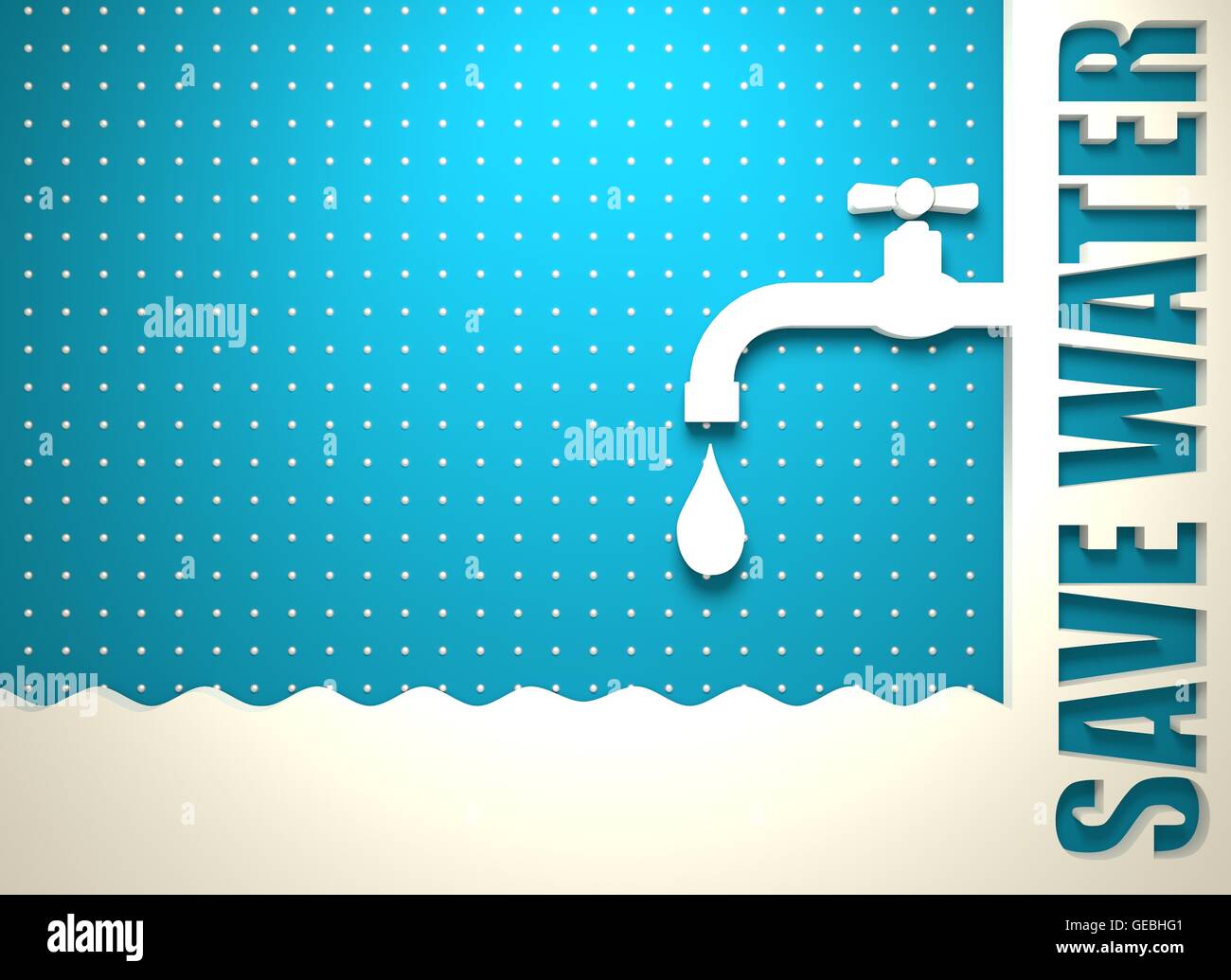 Abstract background. Water conservation concept Stock Photo - Alamy