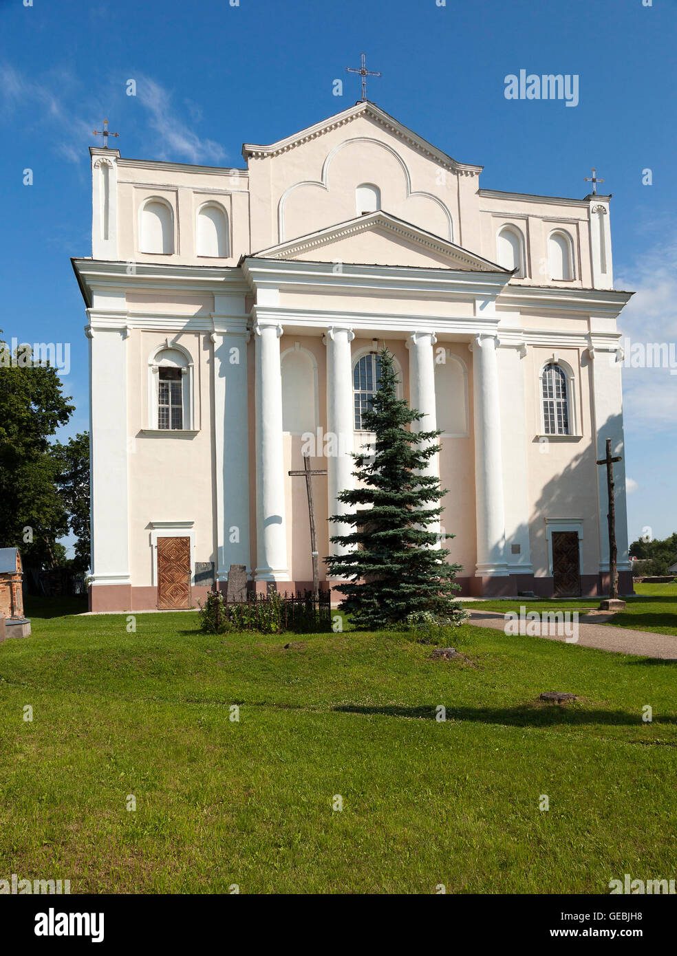 Catholic Church , Belarus Stock Photo - Alamy