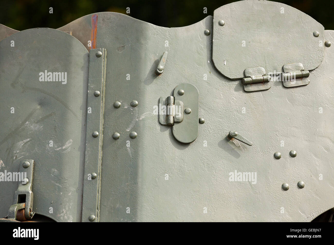 Old military equipment Stock Photo - Alamy