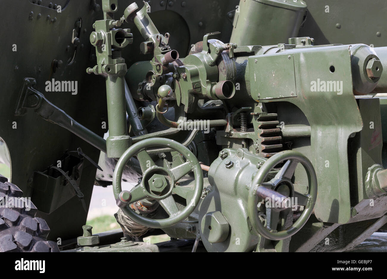Old military equipment Stock Photo - Alamy