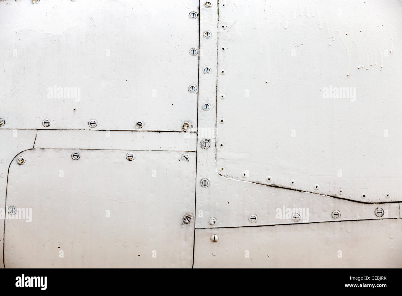 Aircraft metal cladding Stock Photo - Alamy