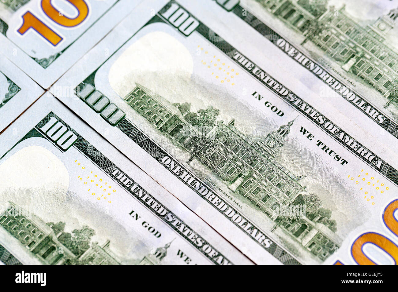 American dollars, close-up Stock Photo - Alamy