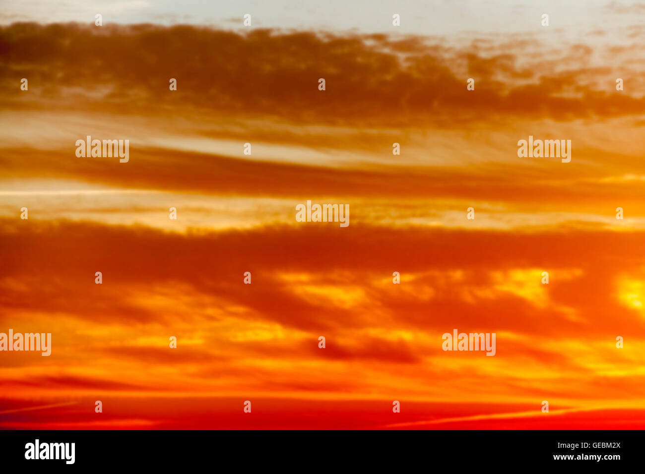 the sky during sunset Stock Photo - Alamy