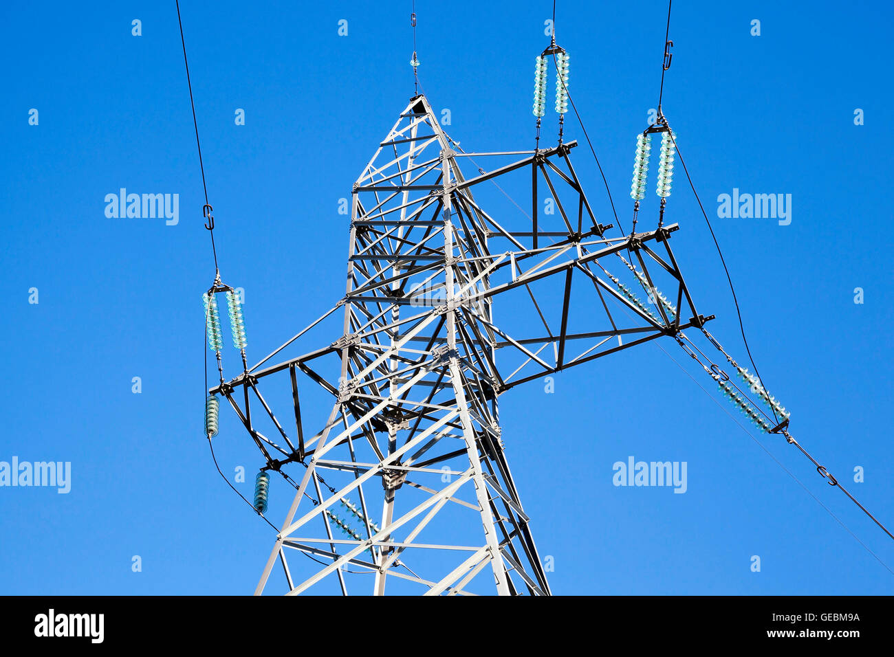 electricity transmission system Stock Photo - Alamy