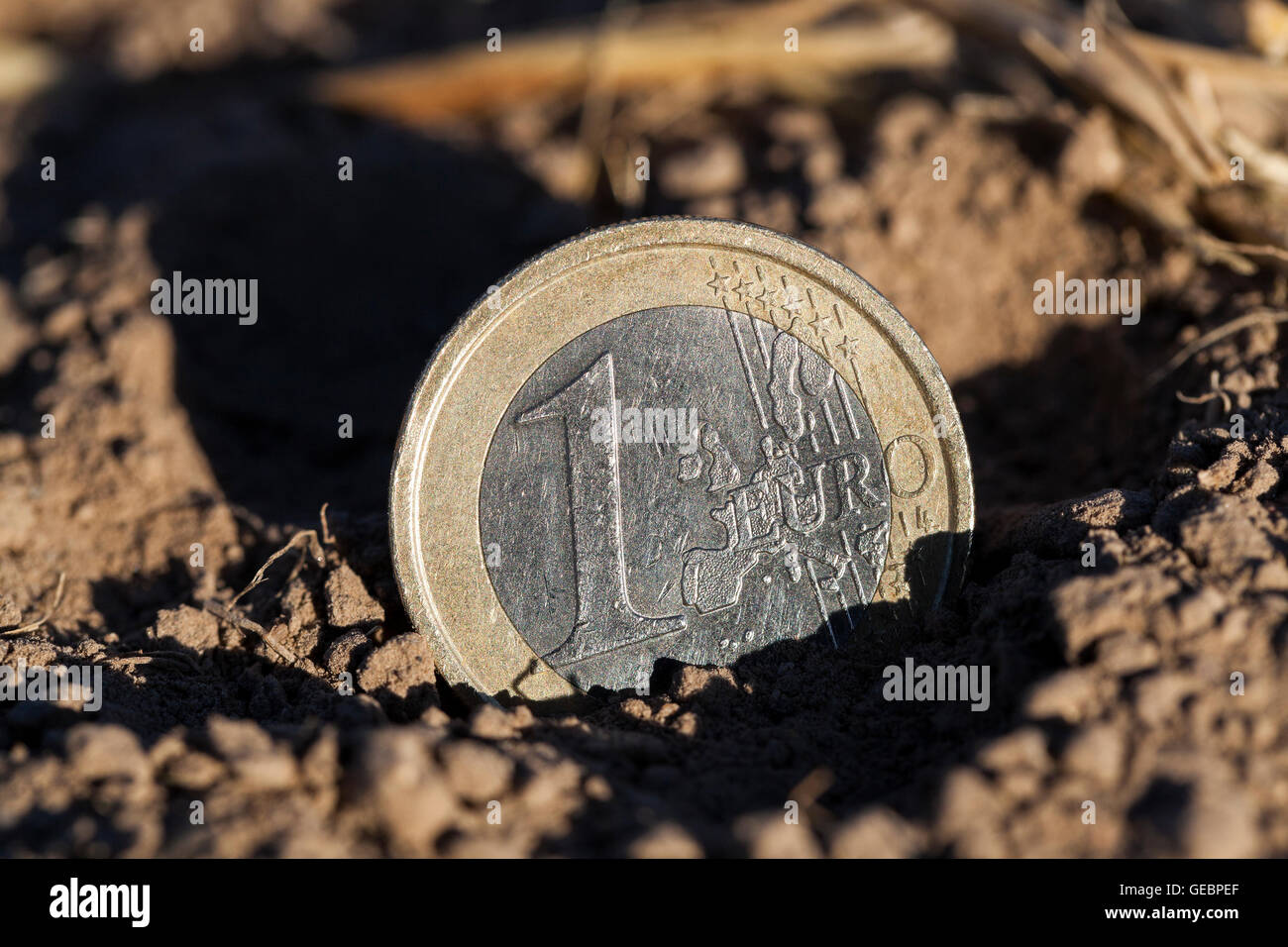 coin on the ground Stock Photo - Alamy