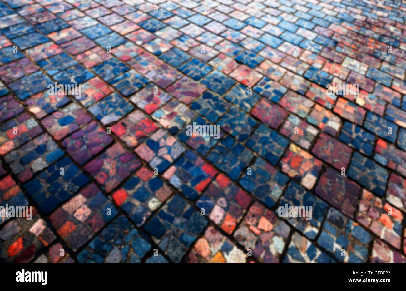 Tiles on the road Stock Photo - Alamy