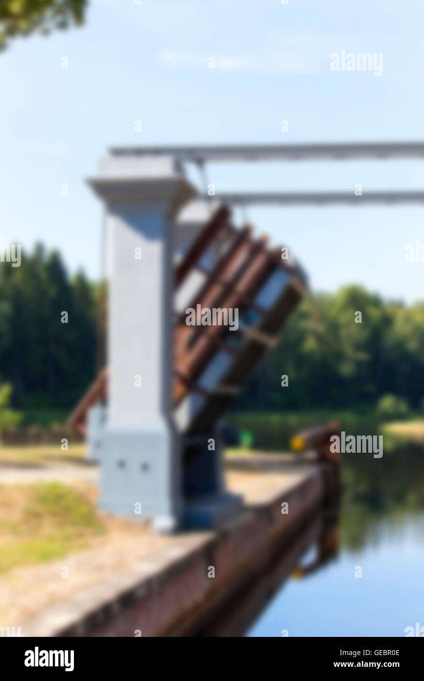 old wooden bridge Stock Photo - Alamy