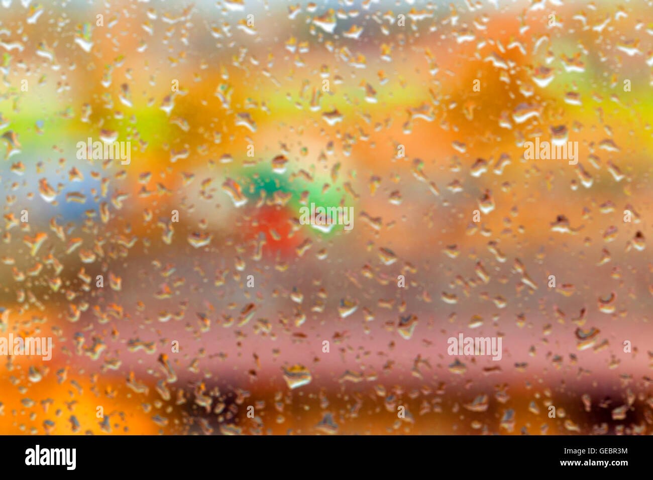 drops on glass Stock Photo - Alamy