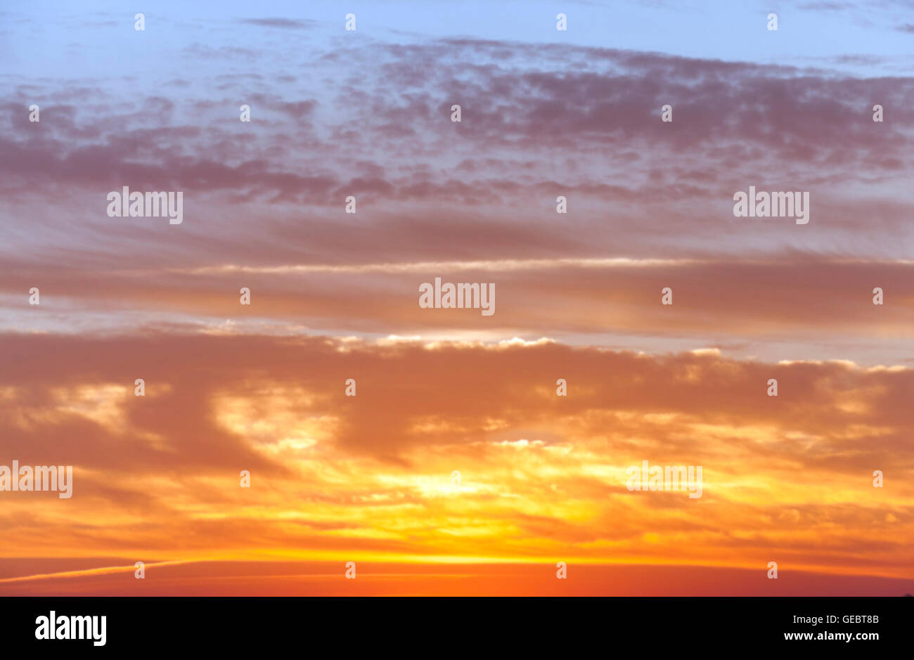 the sky during sunset Stock Photo - Alamy