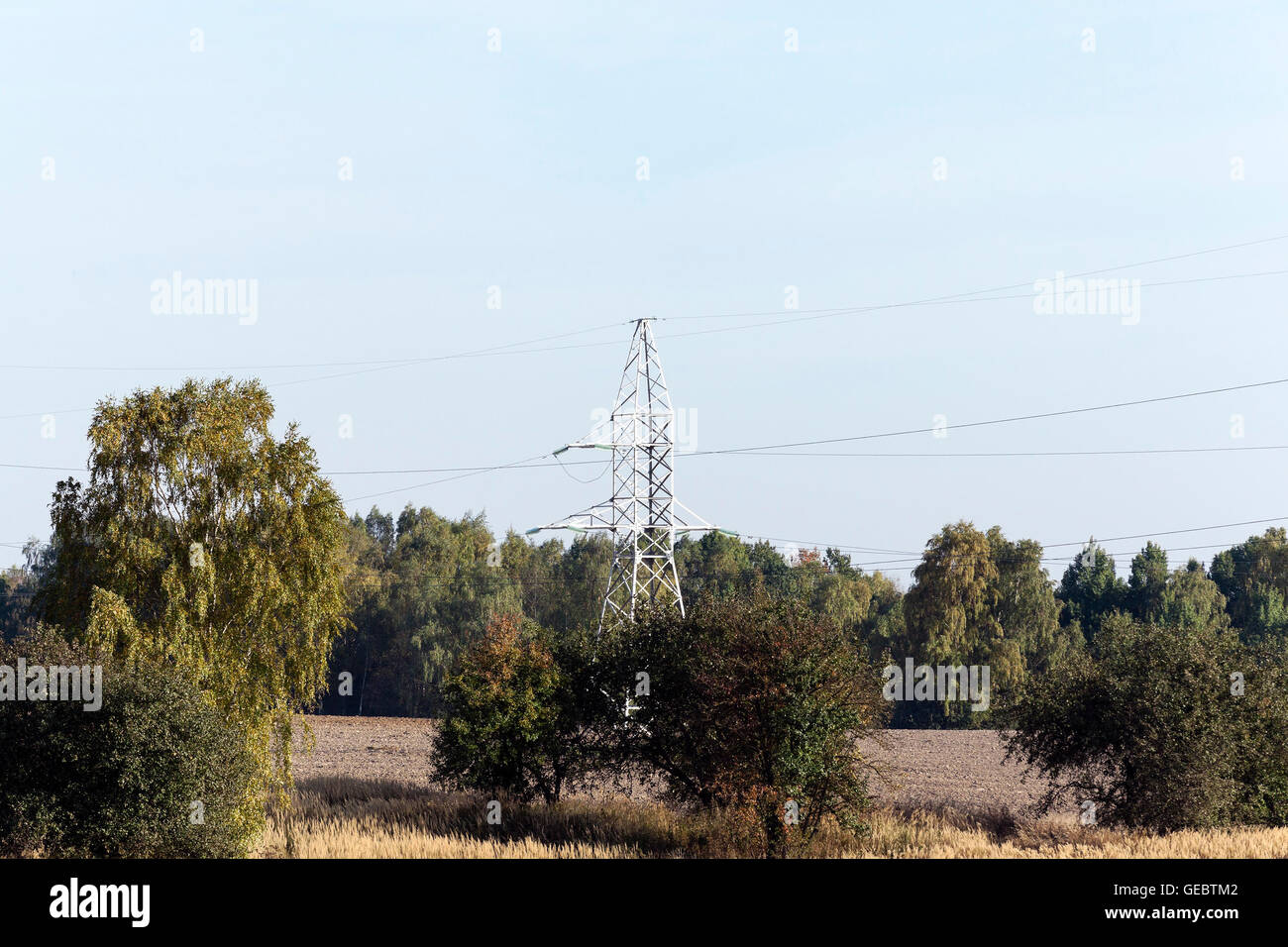 electricity transmission system Stock Photo - Alamy