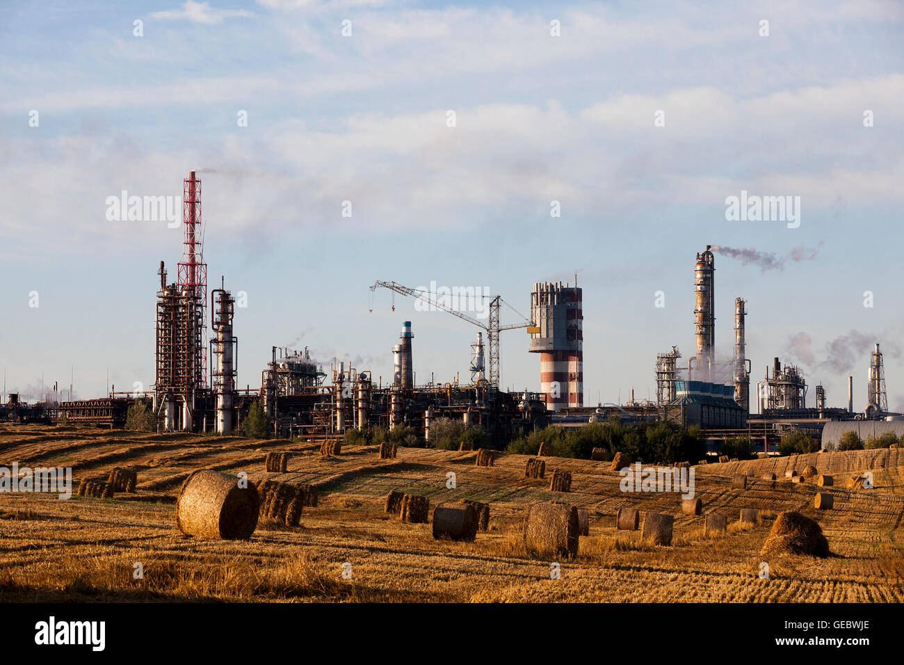 works Chemical factory Stock Photo - Alamy