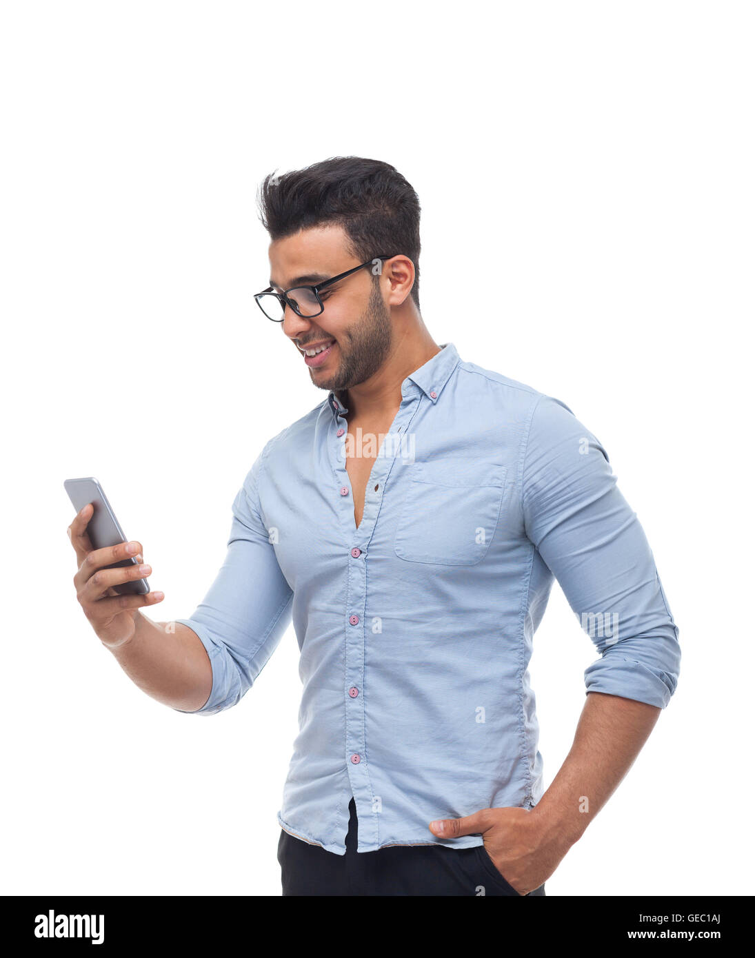 Smart handsome young arab man hi-res stock photography and images - Alamy